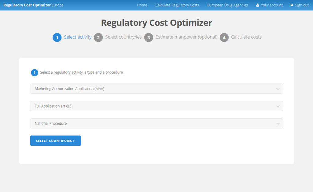Regulatory Cost Optimizer - SalmITics